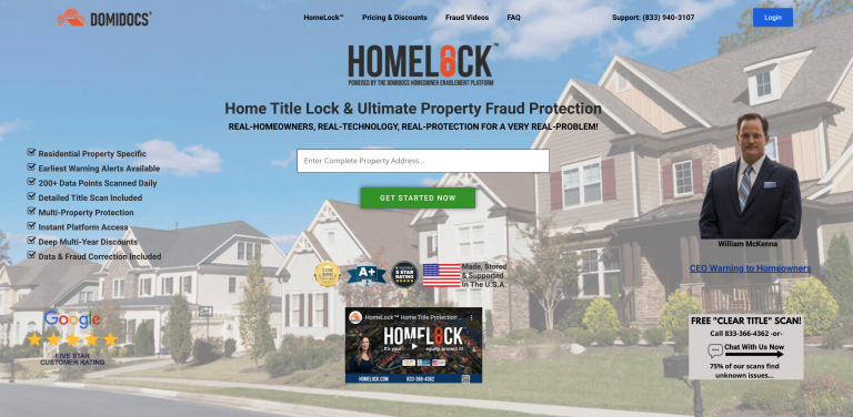 What is DomiDocs HomeLock? - Best Home Title Protection Services ...